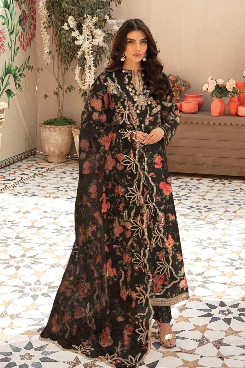 Vaniya Lawn Suit - Summer Elegance with Vibrant Style – Replica Zone